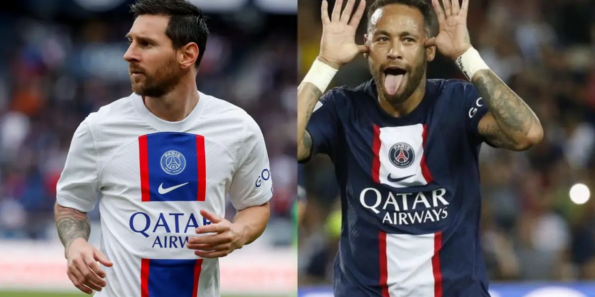 Não foi só com Messi, o que a torcida do PSG faz com Neymar que causa ...