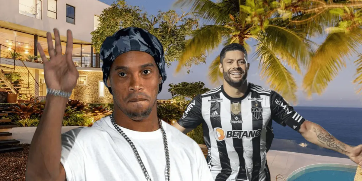 Enquanto Ronaldinho é milionário, veja quanto custou a mansão do Hulk ...