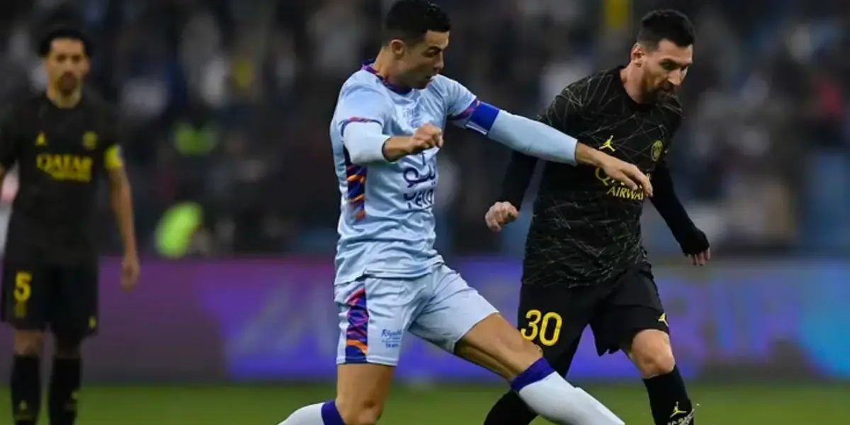 CR7 esperava por ele, a reação de Cristiano Ronaldo com Messi no Inter ...